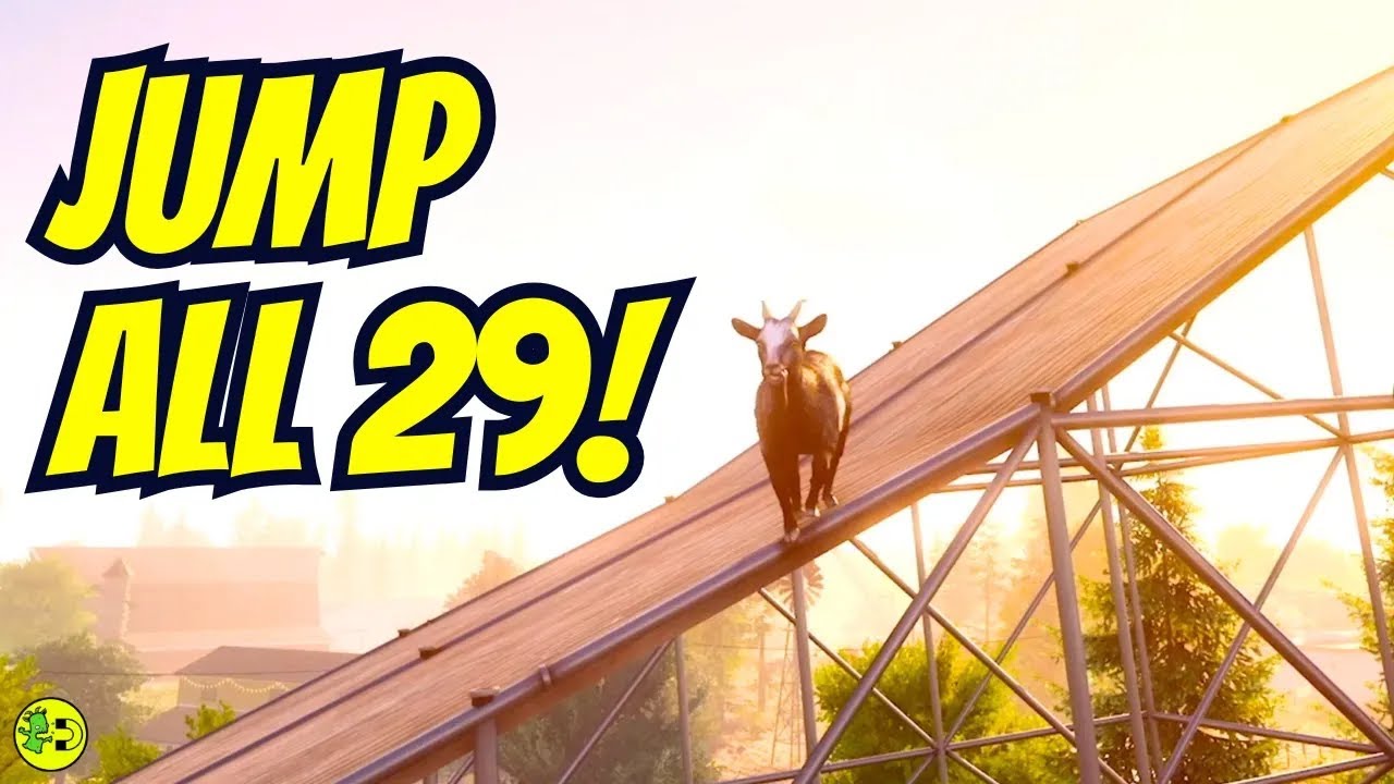 Goat Simulator 3 All 29 Ramps Location Guide - YouTube