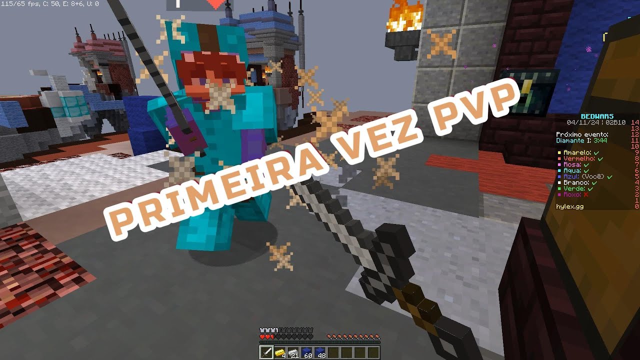 pc da xuxa + bedwars pela primeira vez jogando - YouTube
