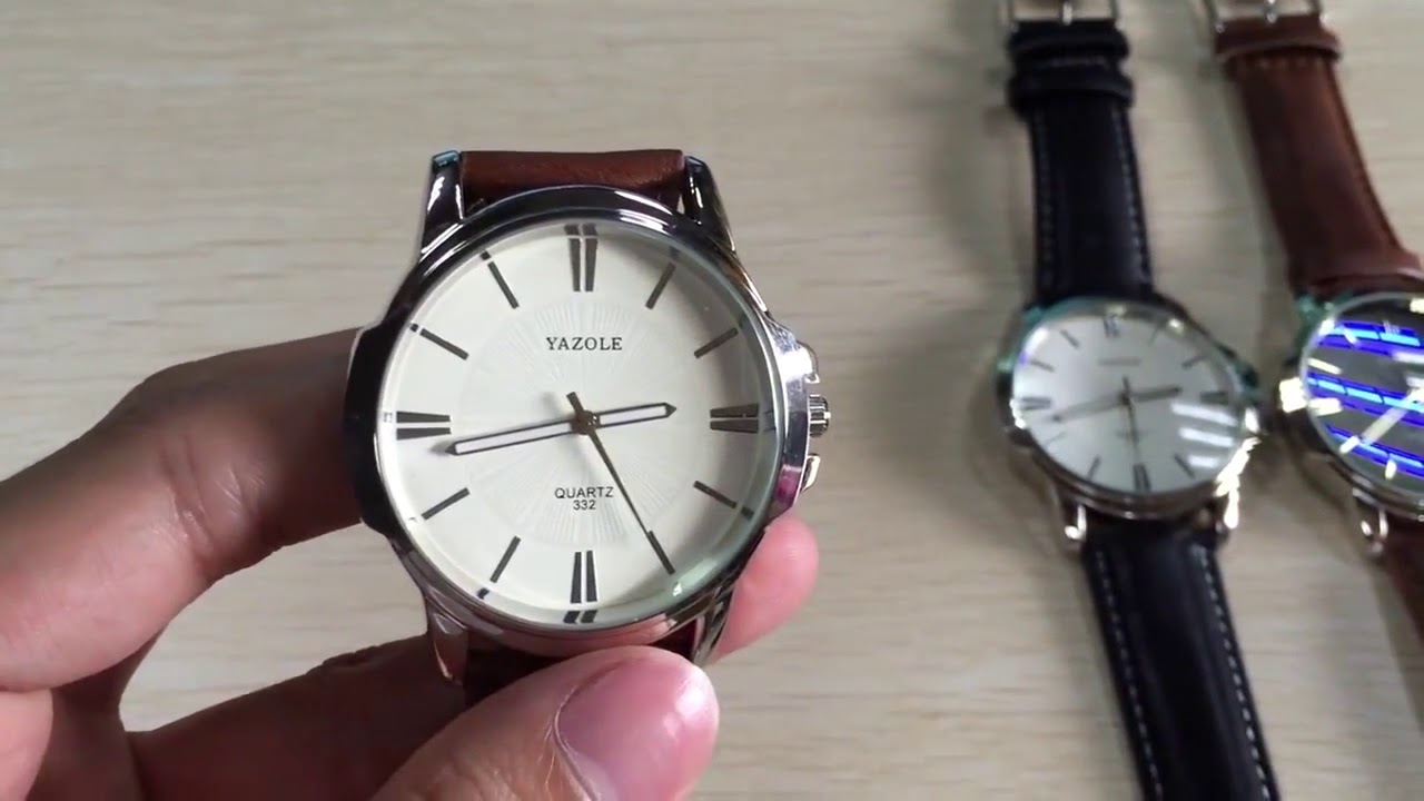 YAZOLE Quartz Watch Men Watches Top Brand Luxury - YouTube