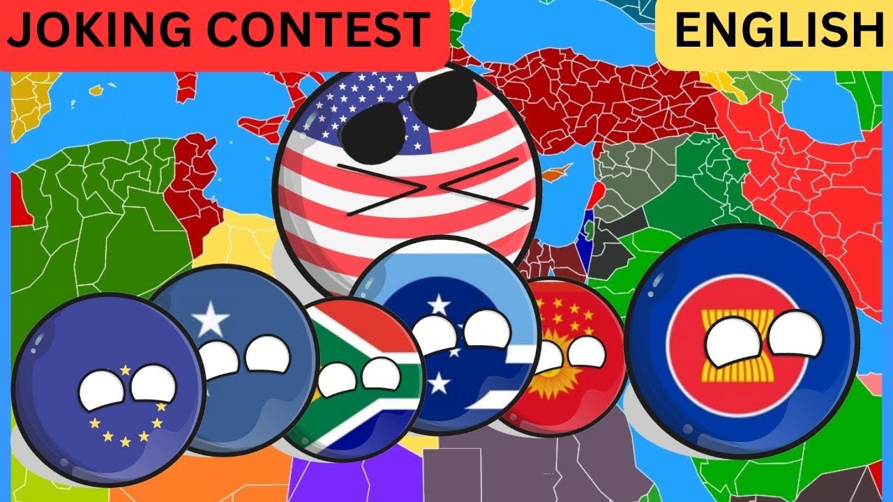 JOKING CONTEST 😜 | Funny and Interesting | #countryballs #geography # ...