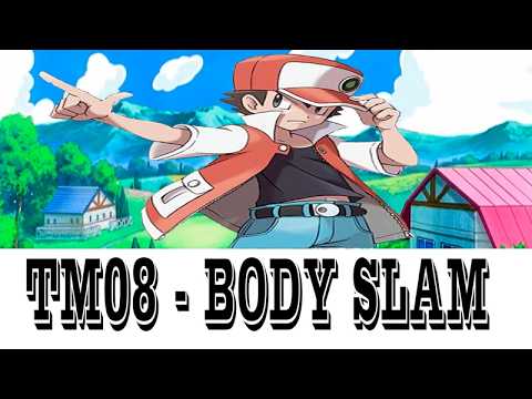 COMO PEGAR O TM08 ( BODY SLAM ) EM POKÉMON RED / BLUE / GREEN YELLOW ...
