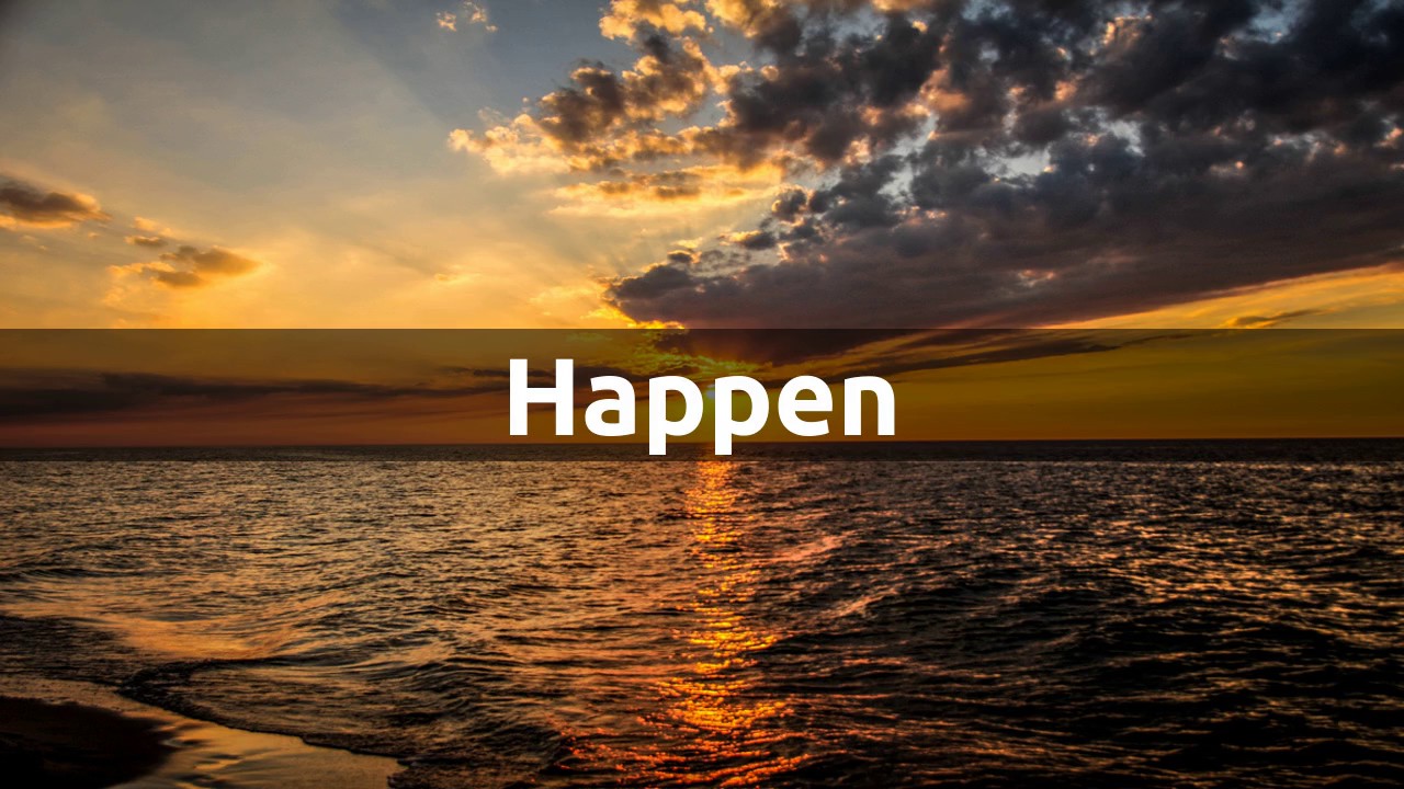 How to pronounce happen in English? - YouTube