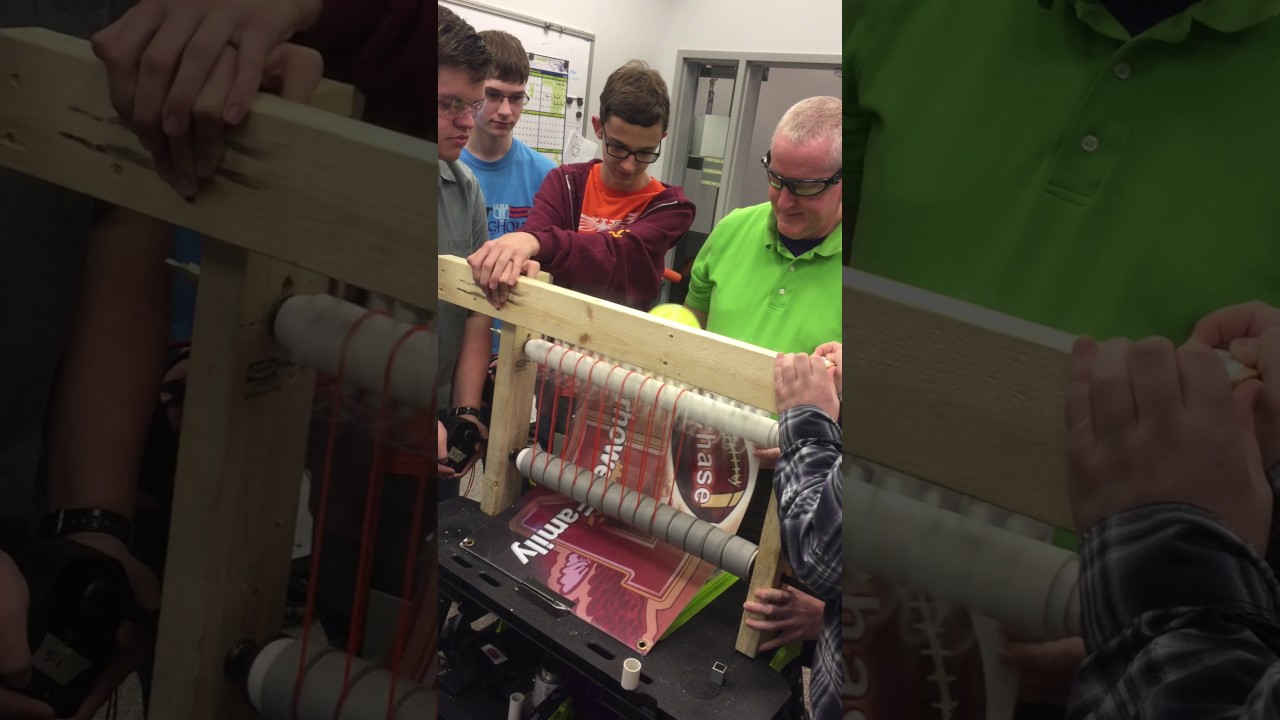 FRC 2017 ball lift mechanism - YouTube