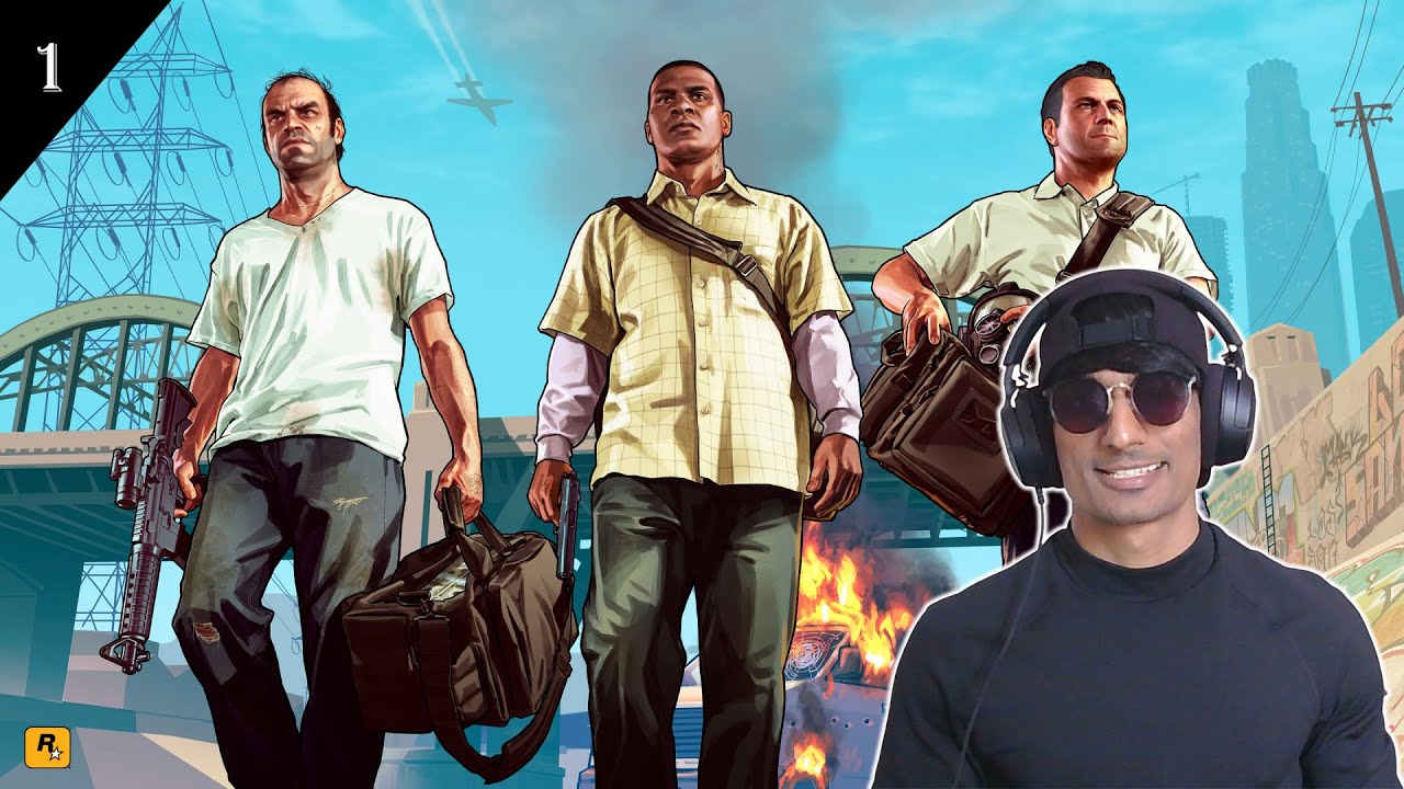 GTA V Story Begins | Walkthrough Pt. 1 | Headshot Carl Plays - YouTube