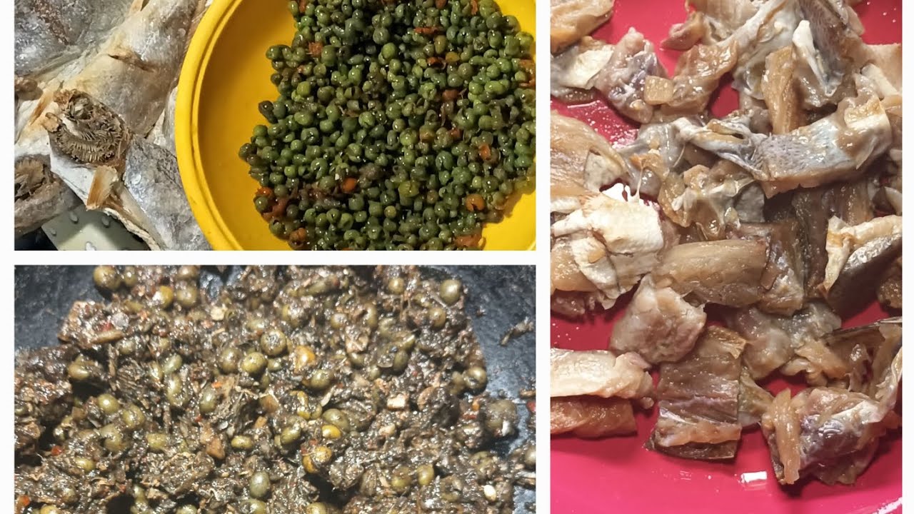 Salted Dry fish with Sesame seed oil and Bitter Ball|Naga Delicacy|Naga ...