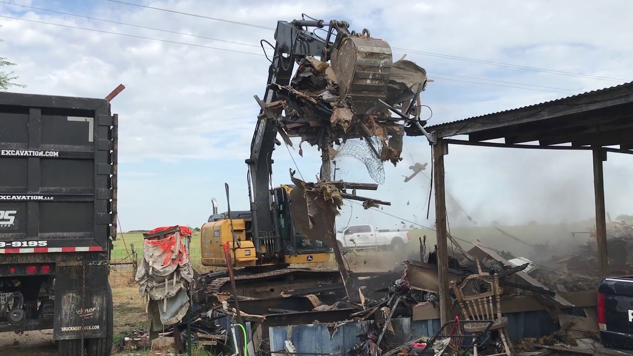 Trailer Demolition - YouTube