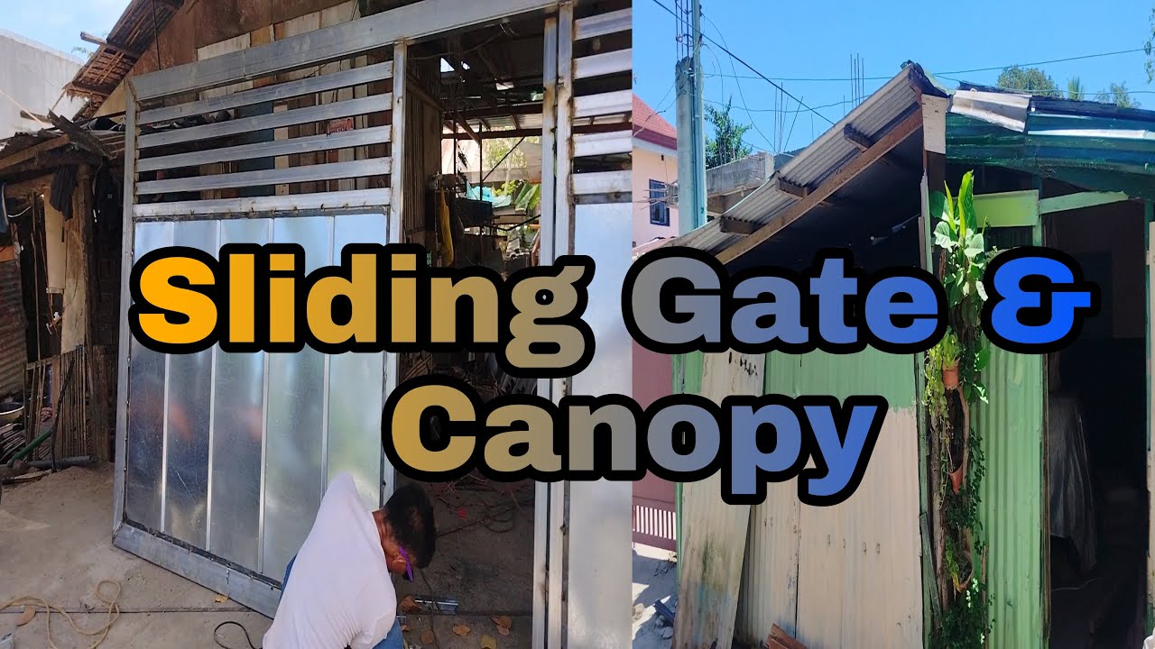 👉SLIDING GATE W/ CANOPY👈 PROJECT @ PATAG CARMEN CDO.. - YouTube