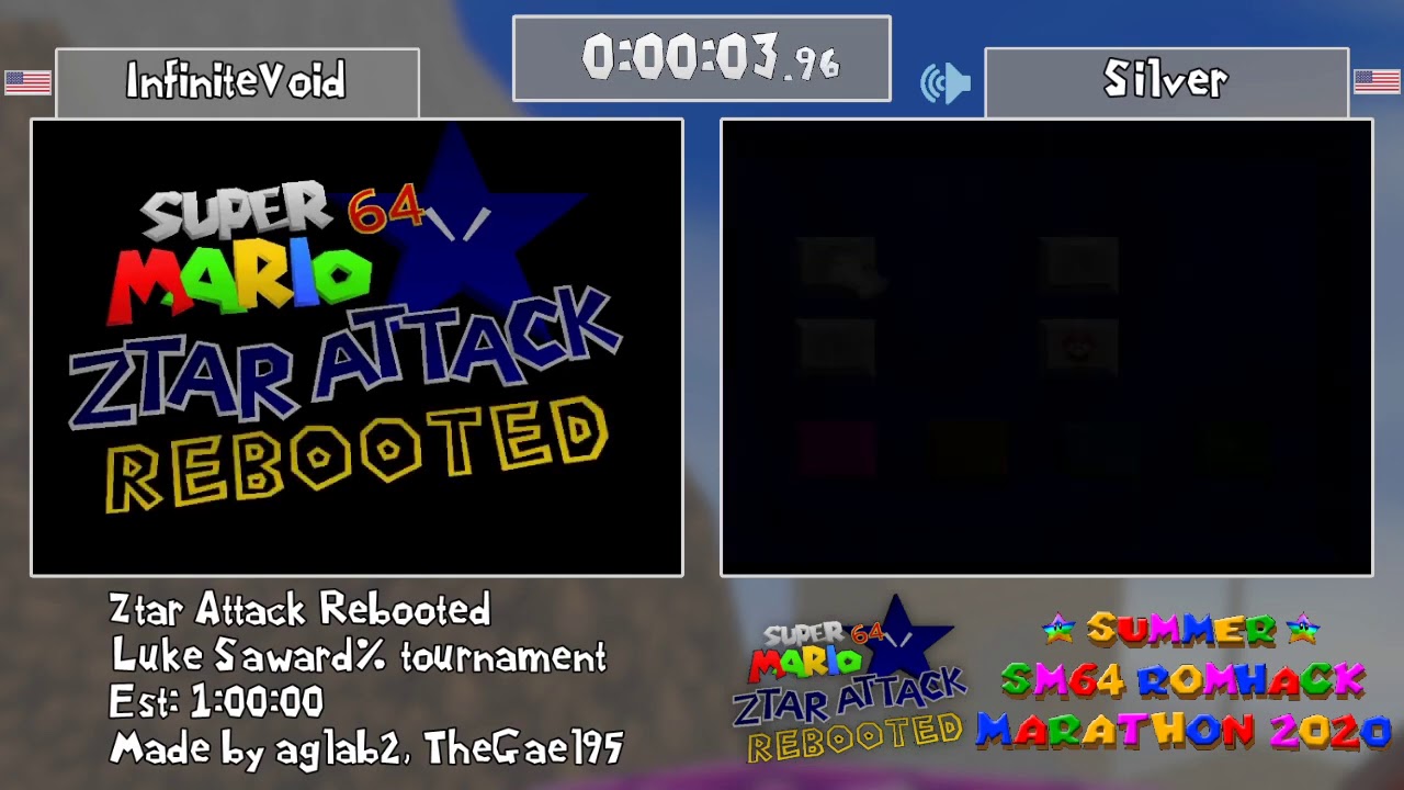 SSRM2020 - Ztar Attack Rebooted Luke Saward% Tournament - YouTube