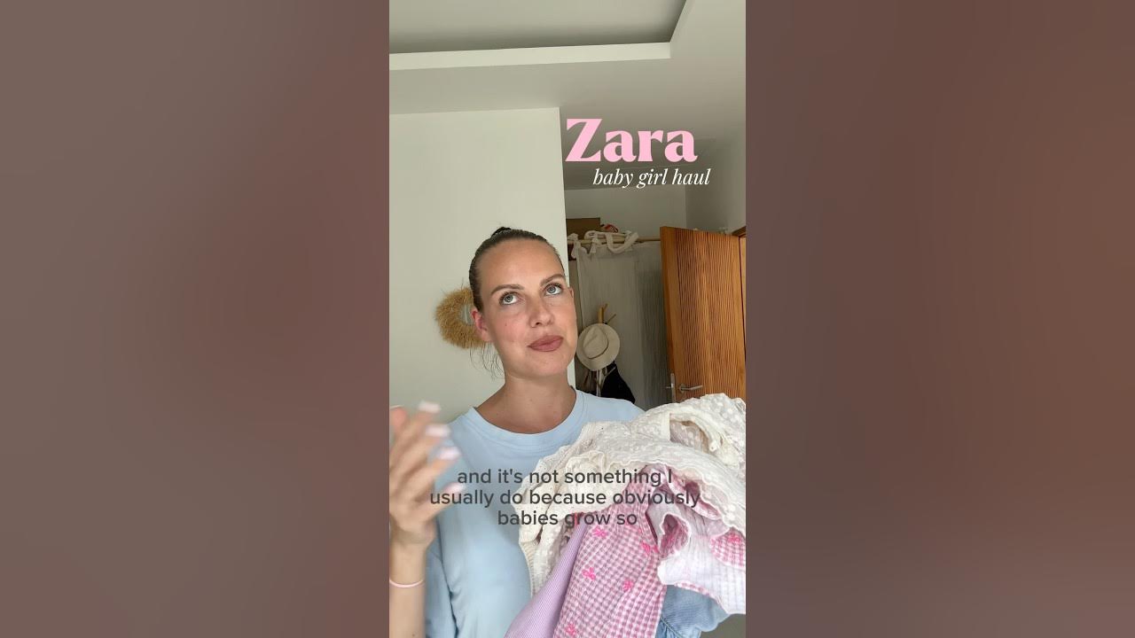 Zara kids baby girl clothing haul #toddlerclothing #zarakids #zarababy #babygirlclothes # ...