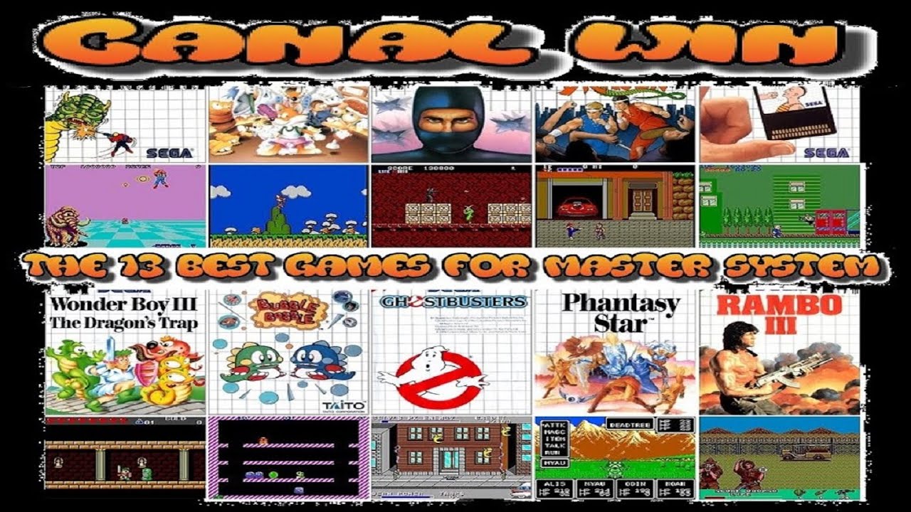 The 13 best games for Master System - YouTube