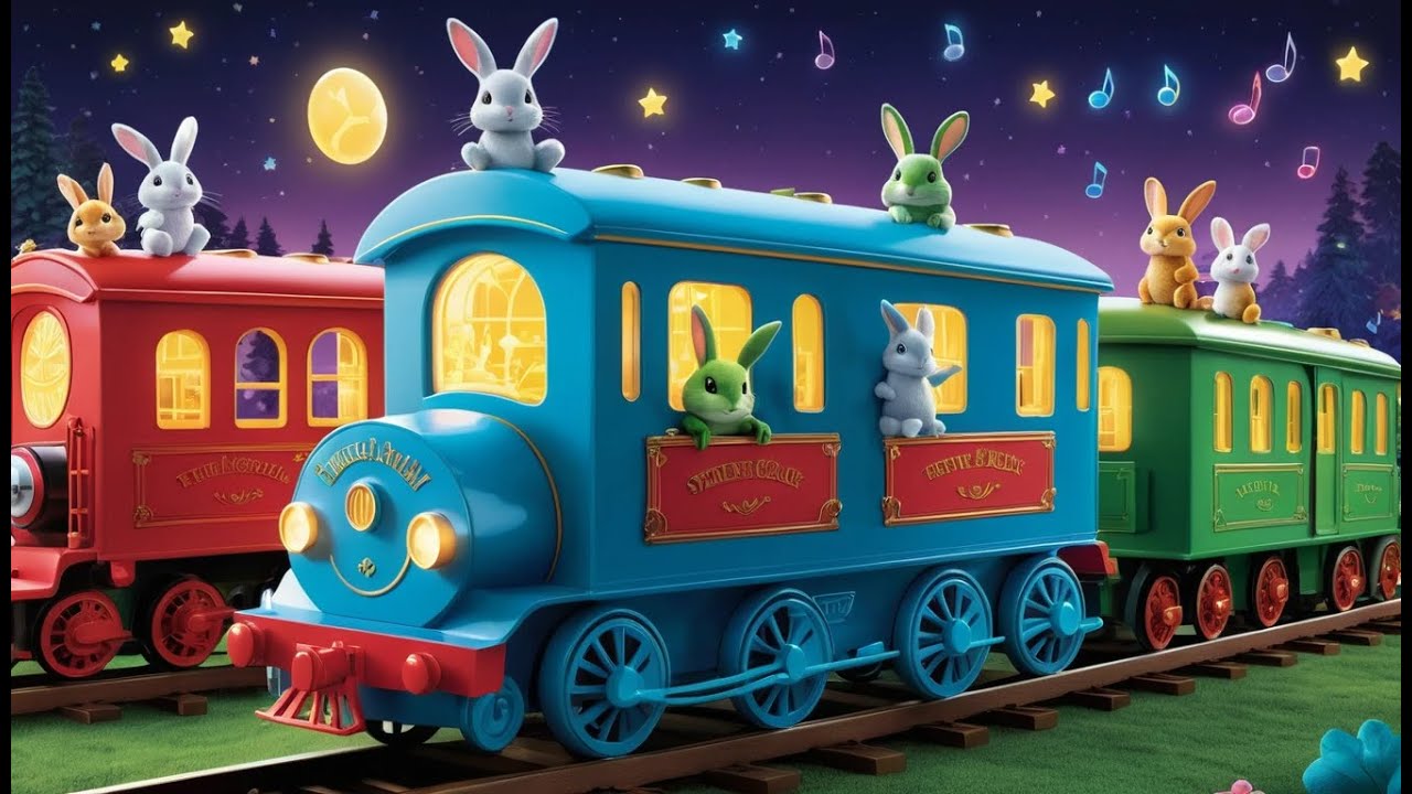 Choo Choo! The Train on the Track | Fun Train Song for Kids | Exciting ...