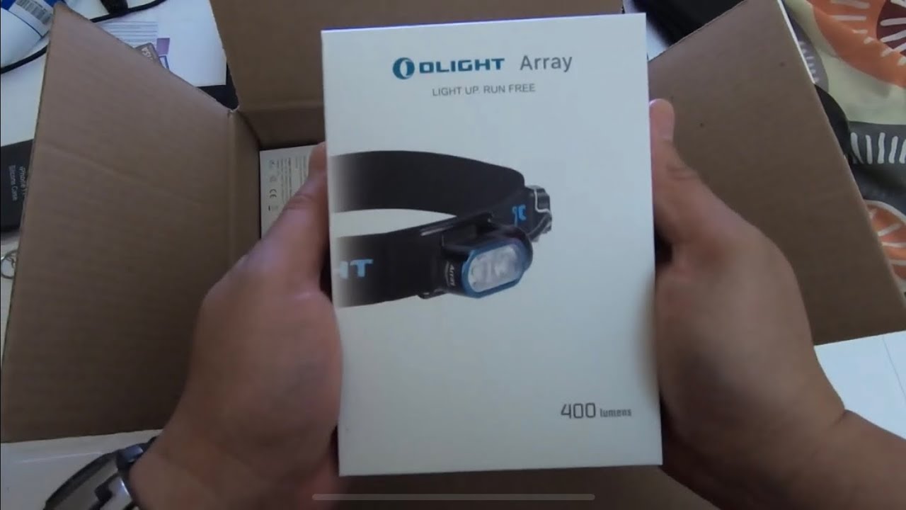 Mystery Box Olight Array 400 lumens - YouTube