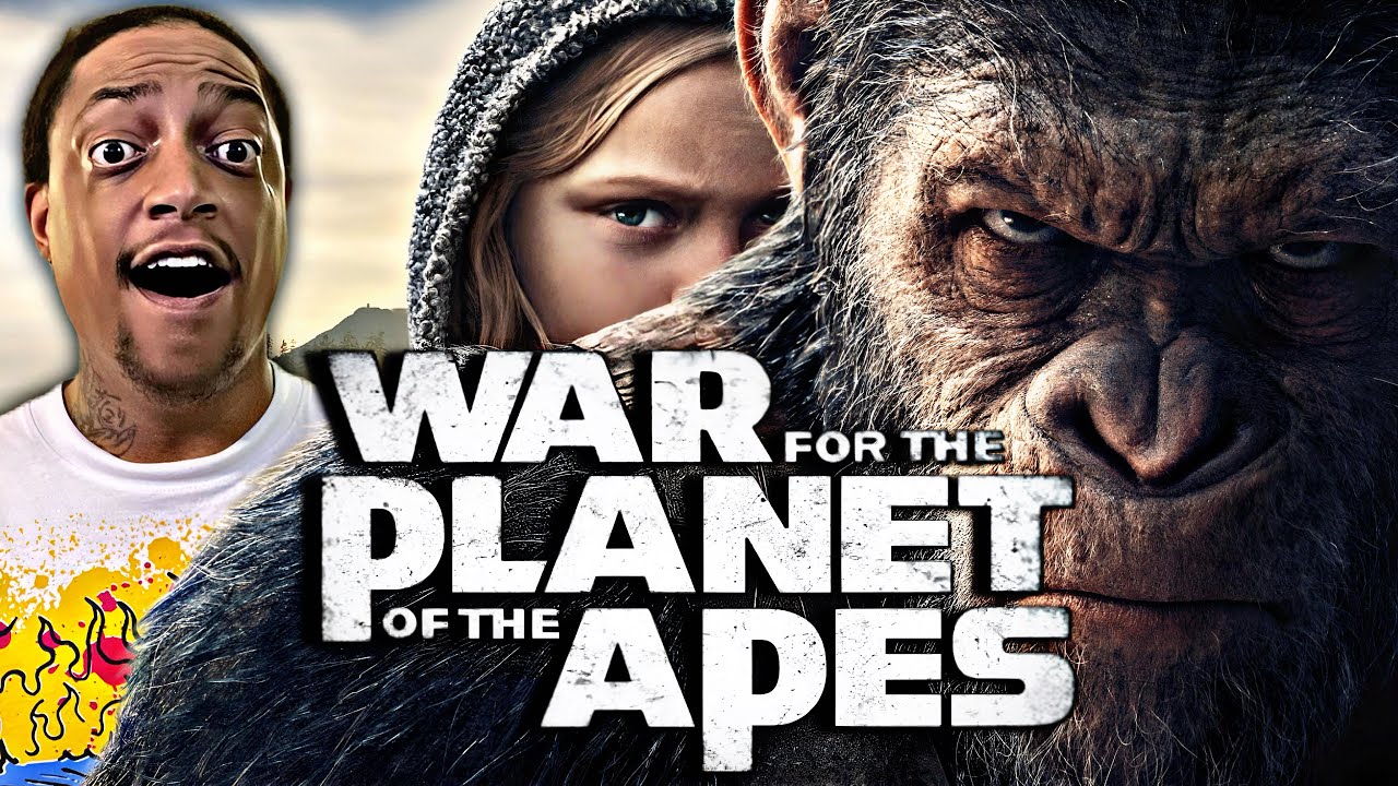 WAR FOR THE PLANET OF THE APES(2017) | MOVIE REACTION | MY FIRST TIME ...