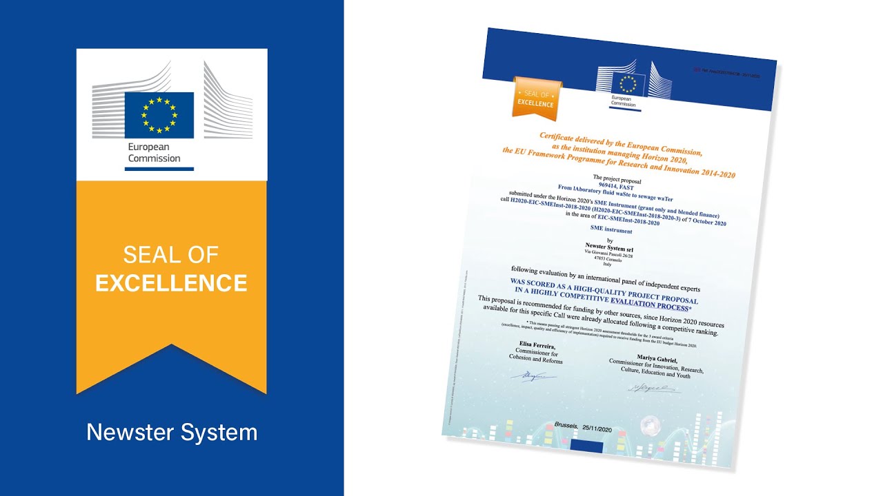 EIC ACCELERATOR PROGRAMM: SEAL OF EXECELLENCE - YouTube