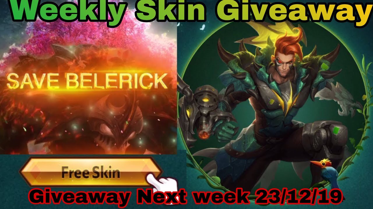 #SAVE BELERICK PLUS FREE EPIC SKIN | Mobile Legends: Bang Bang - YouTube
