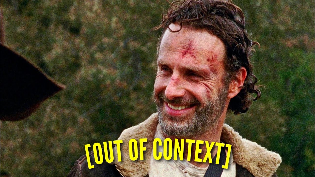 The Walking Dead Scenes Out Of Context - YouTube