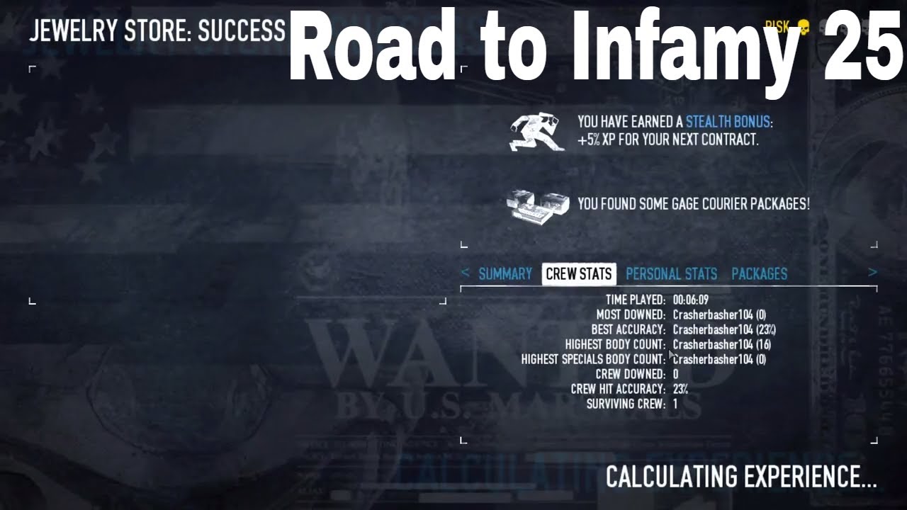 PAYDAY 2 Road to Infamy 25: Stealth Beginnings - YouTube