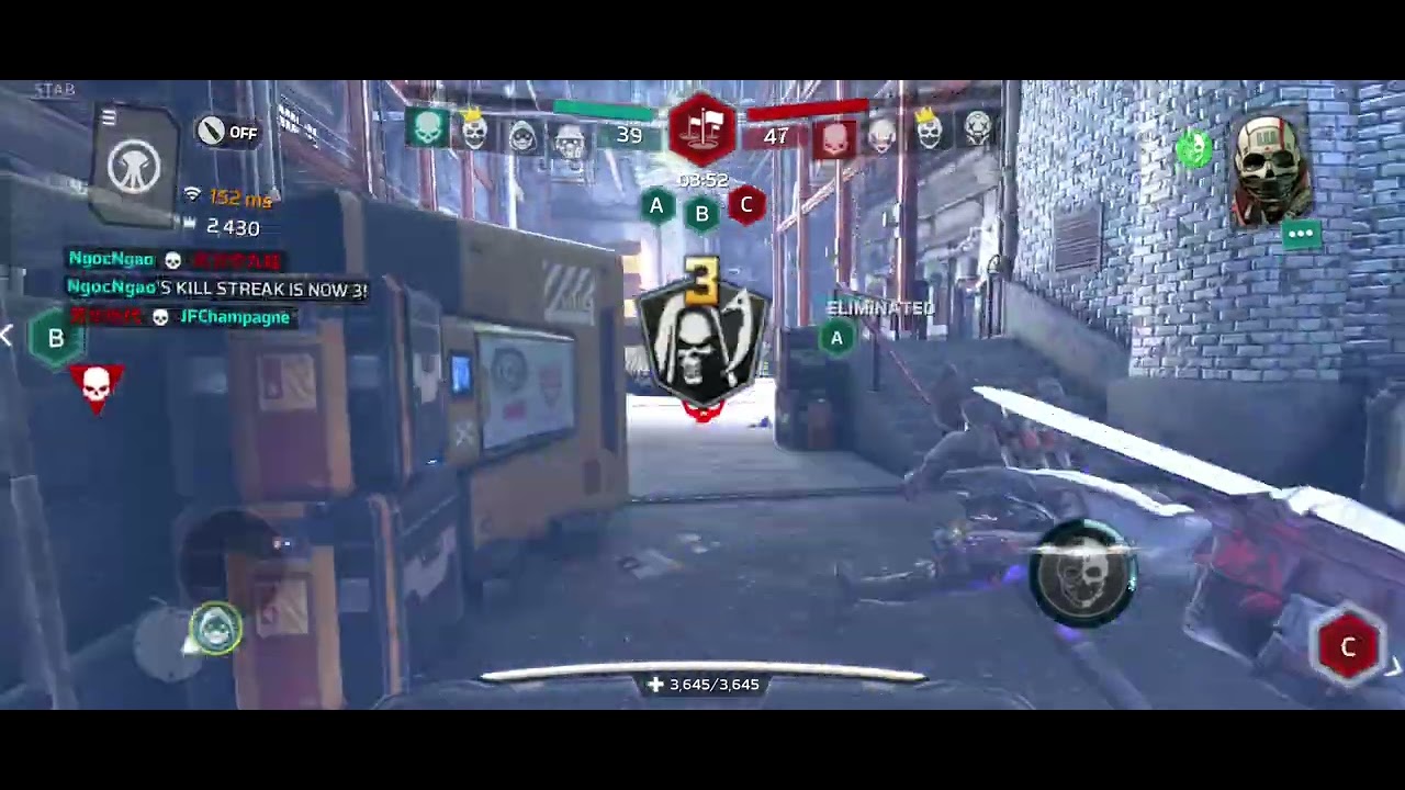 Modern Combat Versus (MCVS) mobile max graphics agent GHOST capture the ...