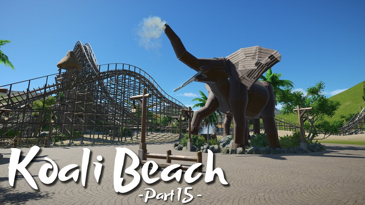 Planet Coaster - Koali Beach (Part 15) - Elephant (ft. DeLadysigner ...