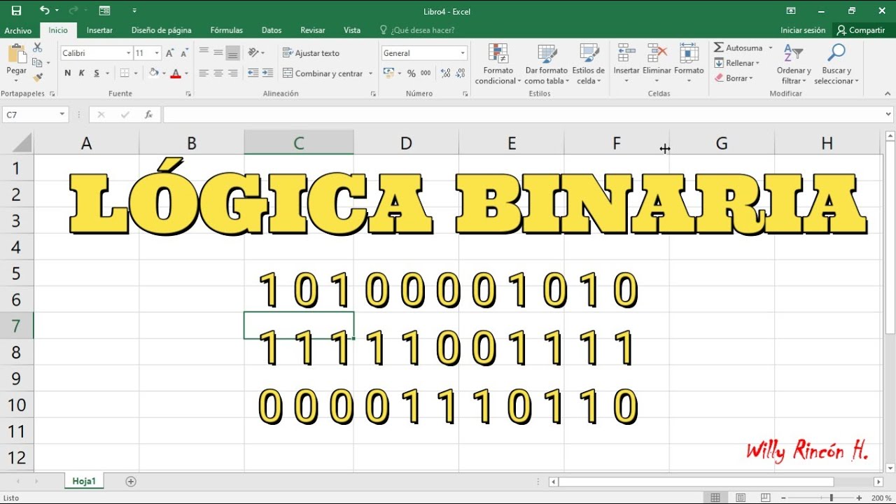 02 Lógica Binaria Excel Intermedio - 14 PSEINT Aprende a Programar - YouTube