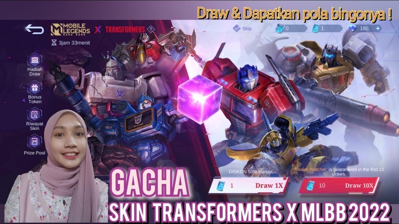 REVIEW SKIN MLBB X TRANSFORMER - YouTube