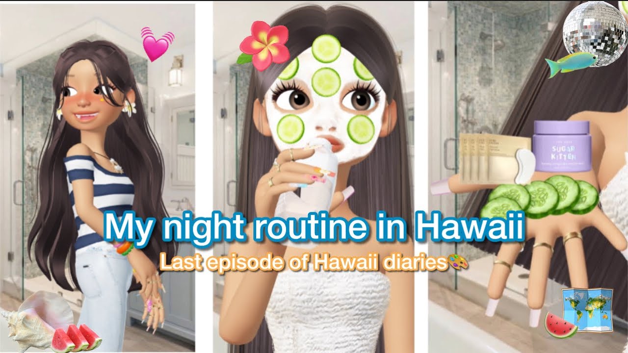 My night routine in Hawaii💓|| HD E.5 - YouTube