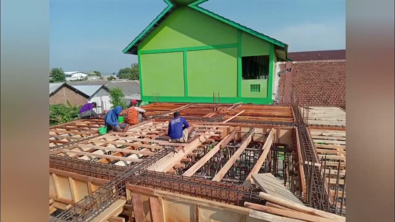 Pembangunan Gedung Ruang Kelas Baru MAN Sukoharjo - YouTube