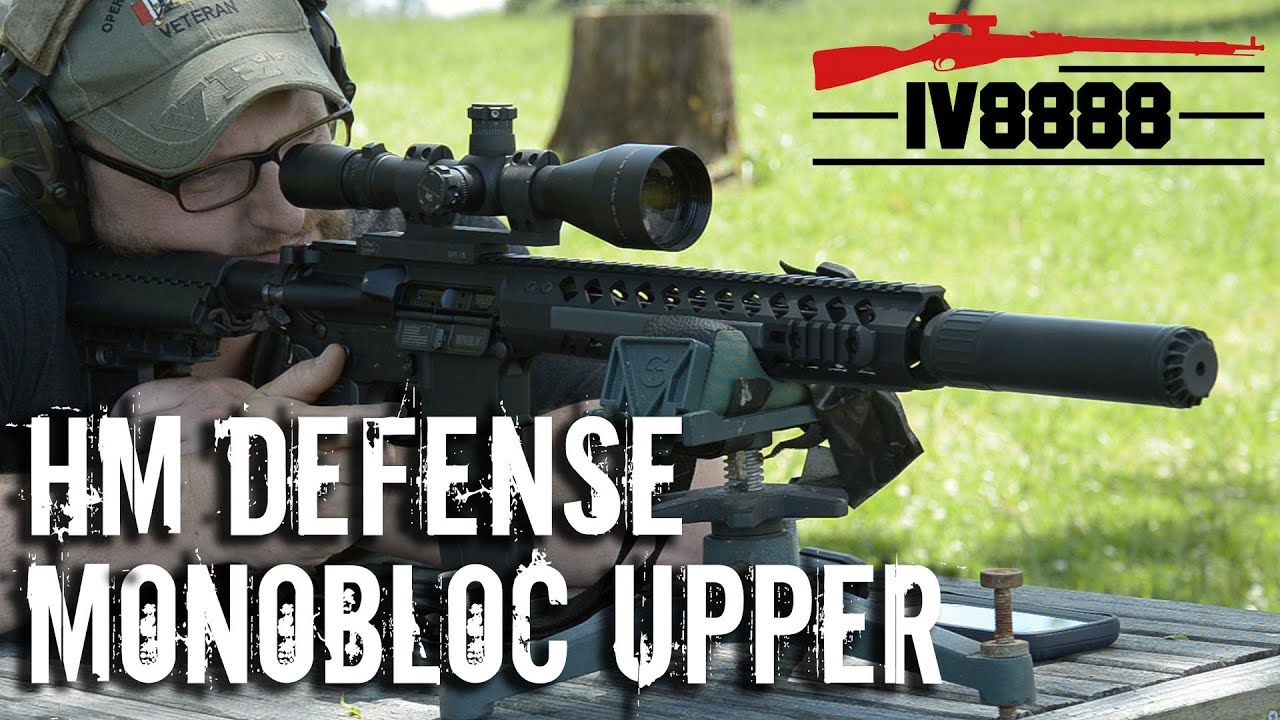 HM Defense 12.5" Monobloc Upper - YouTube