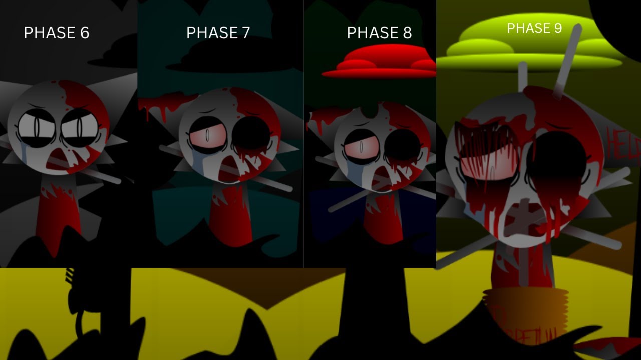 Sprunki Definitive Phases 6 to 7 to 8 to NEW DEFINITIVE PHASE 9 In ...