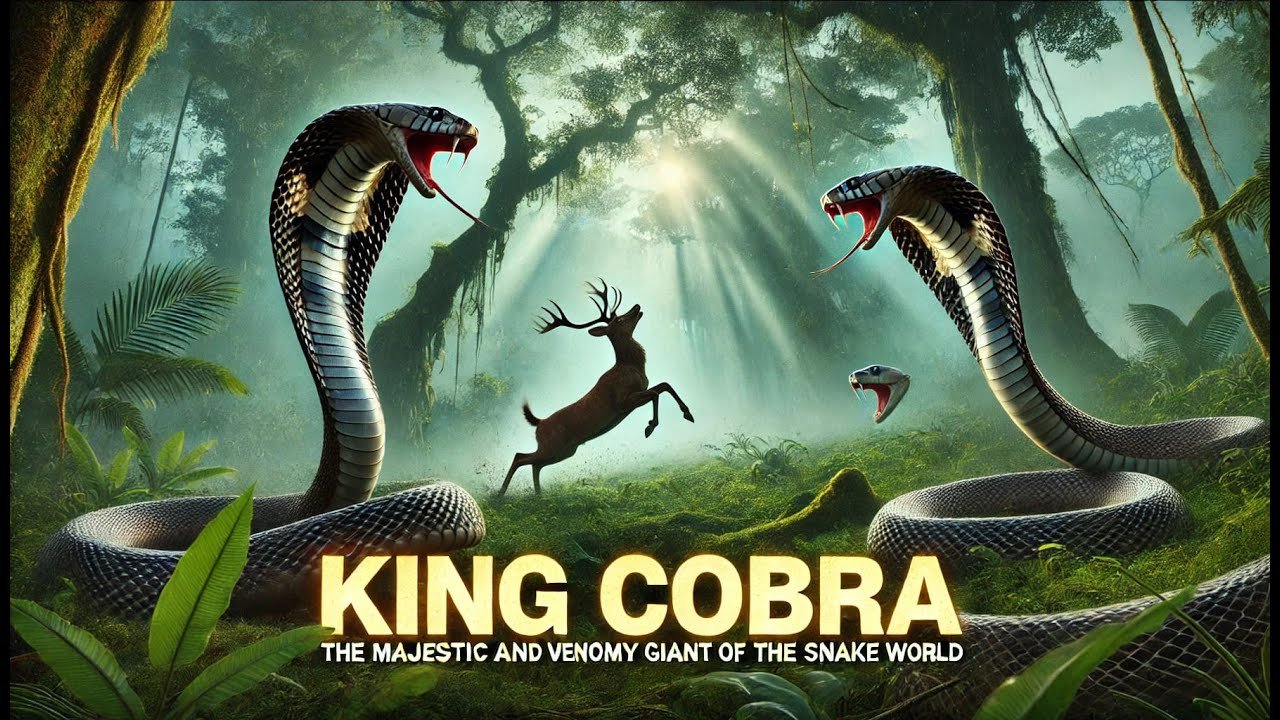 King Cobra The Majestic and Venomous Giant Snake | Deadly Snake | Snake ...