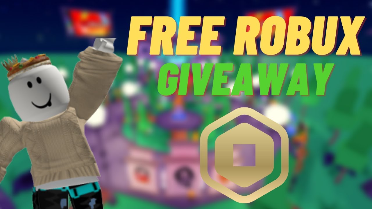 Robux Giveaway! Watch to Learn how to Enter! - YouTube