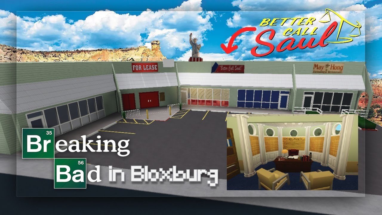 BREAKING BAD: SAUL GOODMAN'S OFFICE | Bloxburg - YouTube