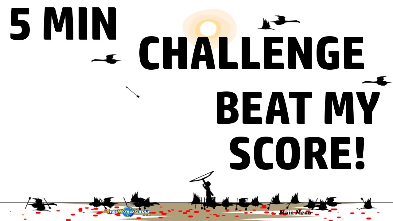 Stickman Hunting Birds. 5 Minutes Challenge. [BOWMAN 2] - YouTube
