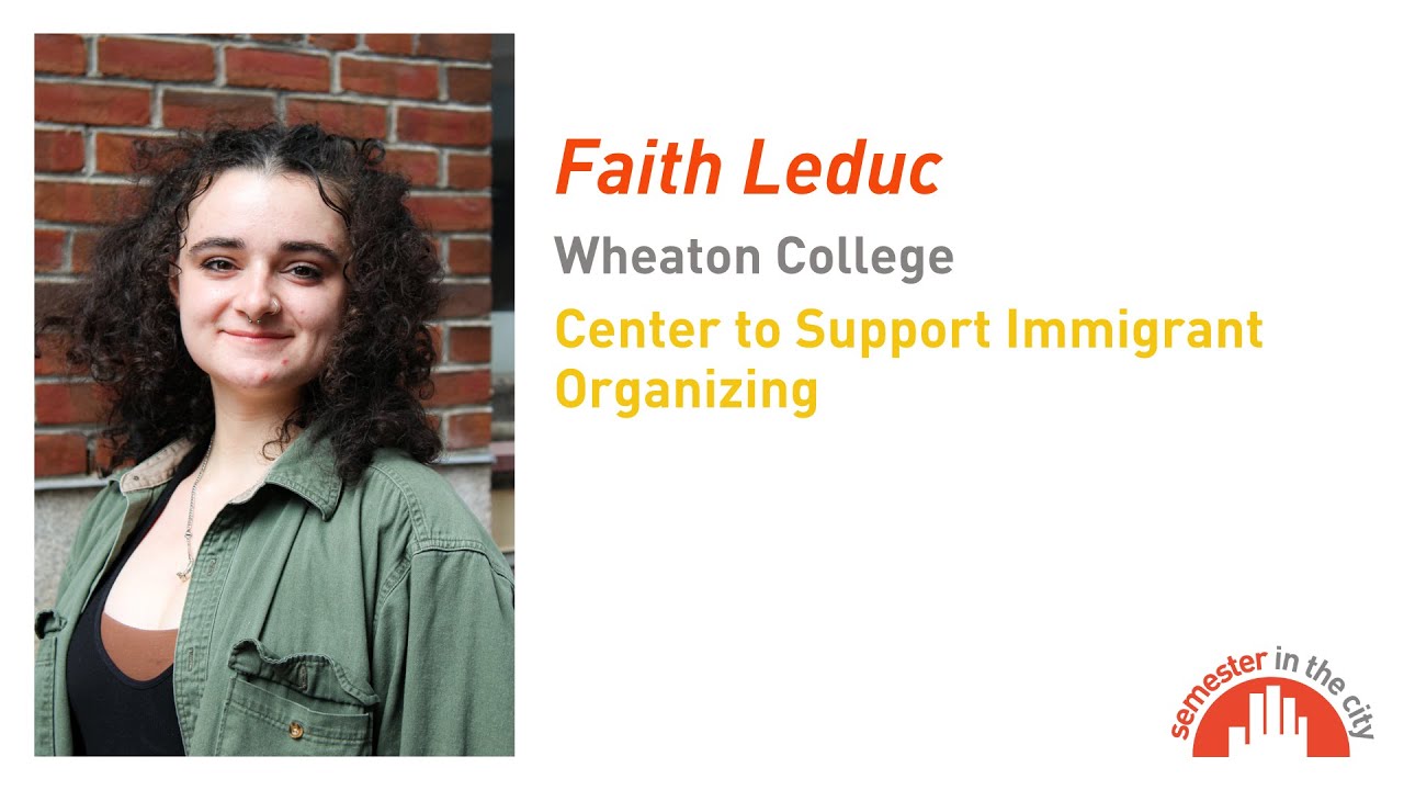 Faith Leduc: Fall 2023 Showcase Speech (Wheaton) - YouTube