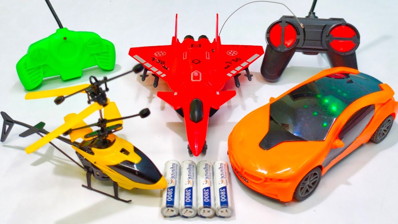 Radio Control Airplane A380 and Remote Control Racing Rc Car Unboxing ...