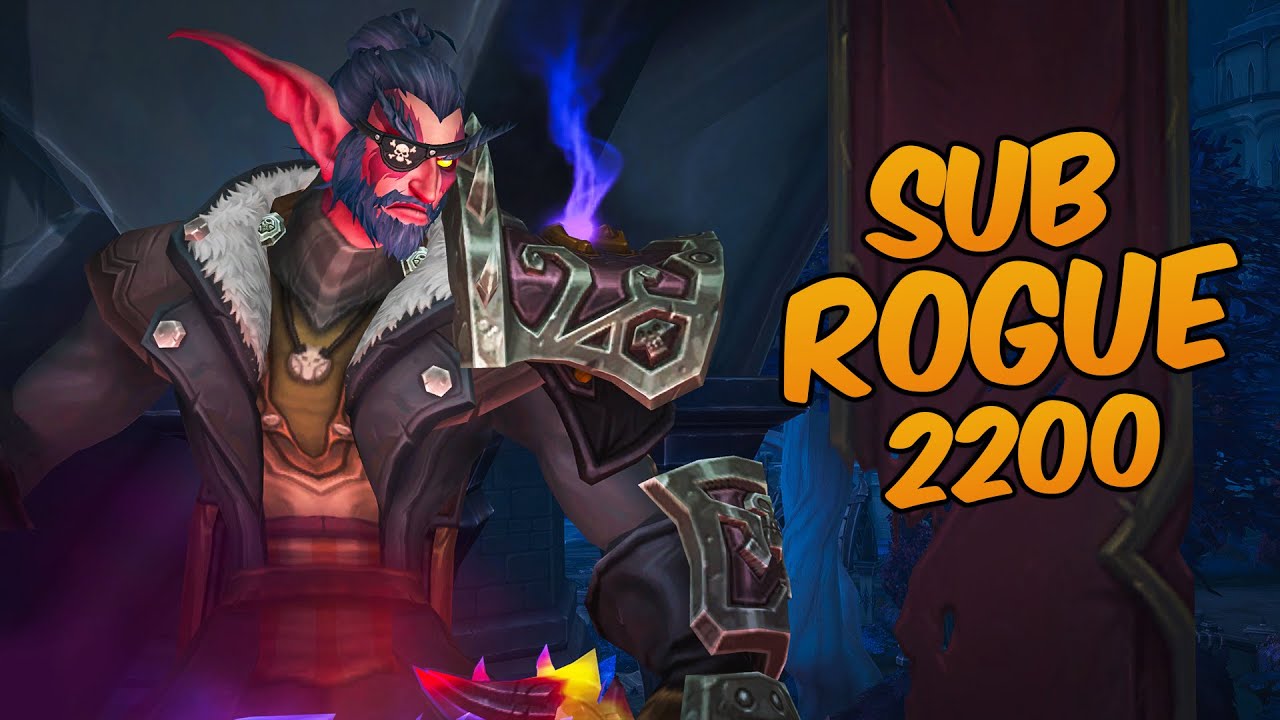 Sub Rogue PvP TWW 5-1 2170 mmr Solo Shuffle Arena The War Within - YouTube