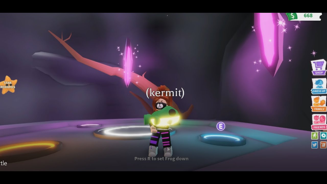 How to make a neon frog @ playadoptme roblox - YouTube