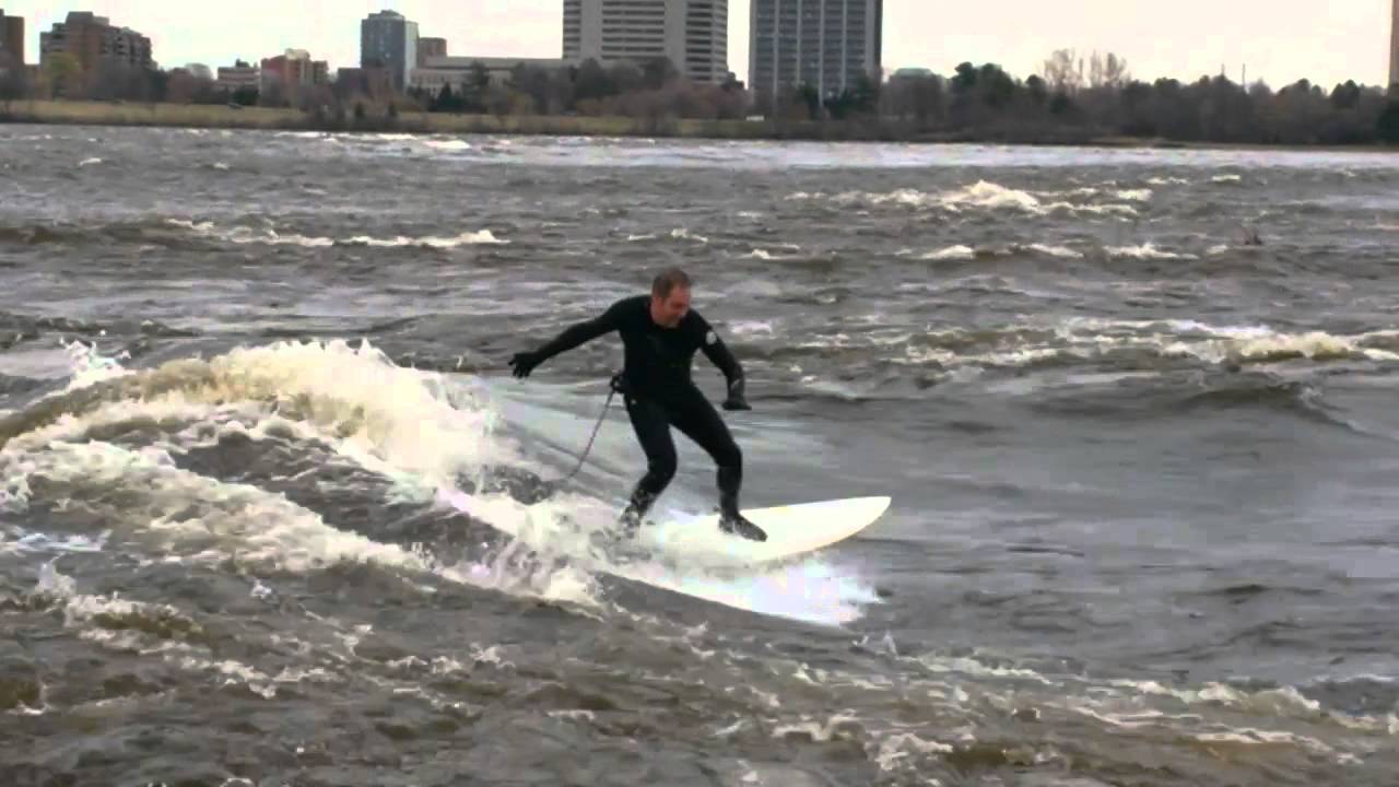 Mike B -- Sewer Wave -- May 1, 2015 -- raw footage - YouTube