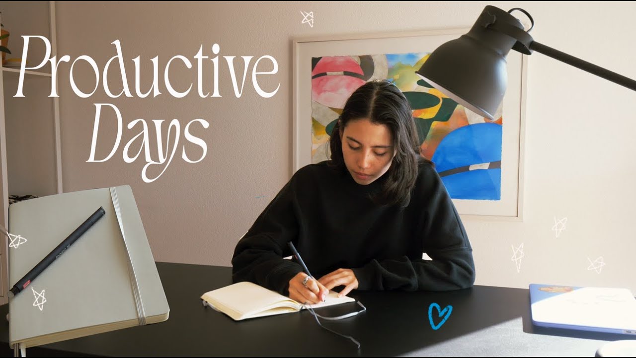 Productive Study Days as a new student - YouTube