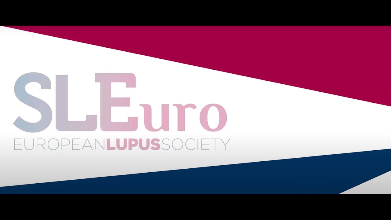 Prof. Laurent Arnaud, SLEuro President Elect, presents the Lupus White ...