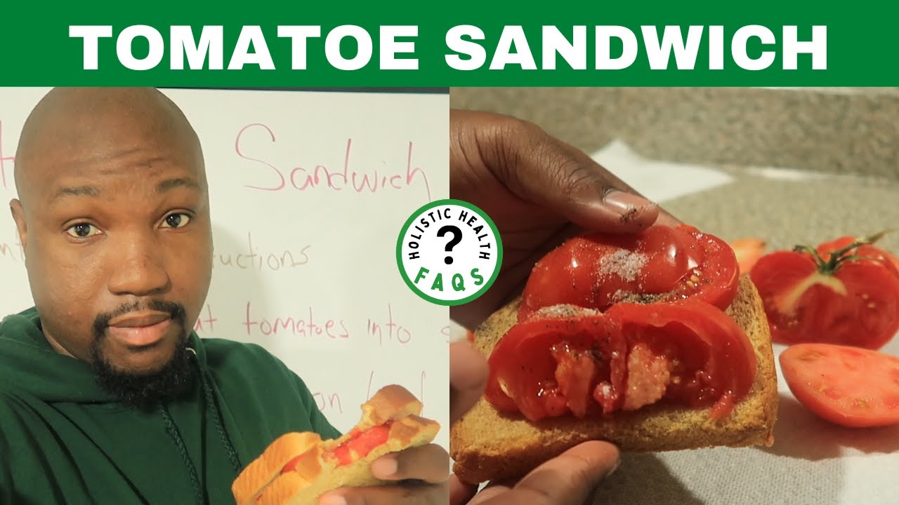 A Simple Snack That Can Be Made With Tomatoes And Bread | Tomato ...