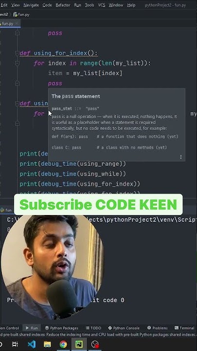 Fastest Way Of Iterating Over A List In Python Python Coding Pythontips Youtube