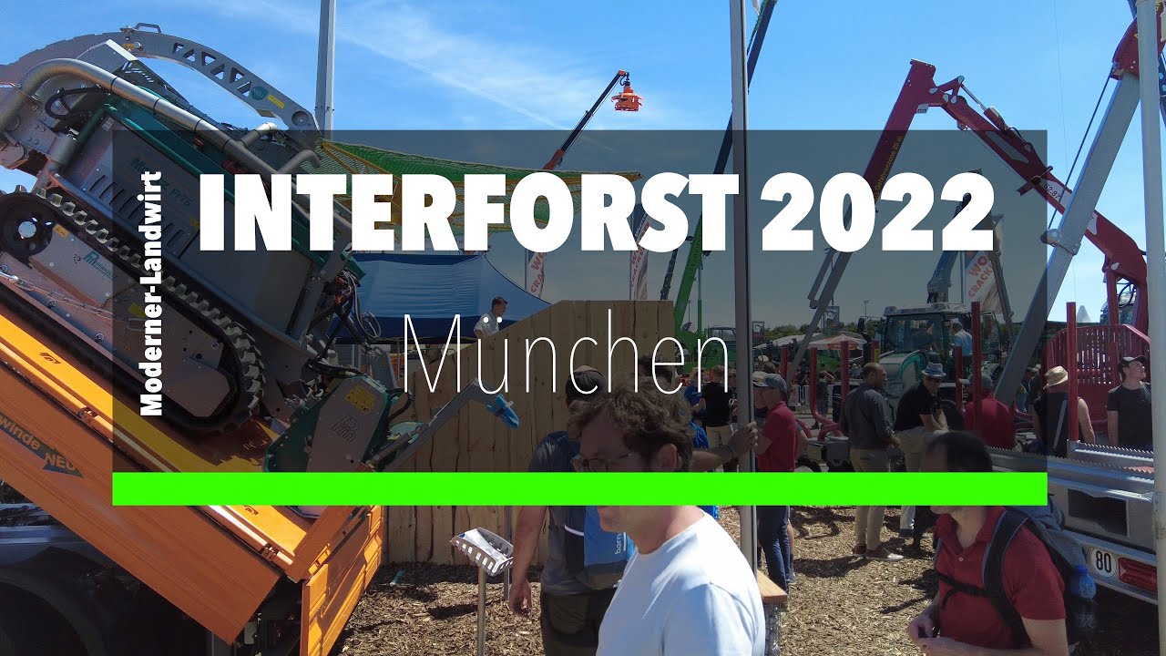 Interforst 2022 - München - YouTube