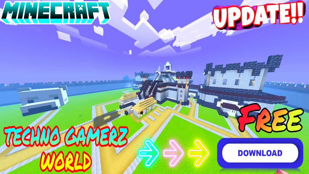 Techno Gamerz Survival World Map Free[Download] - YouTube