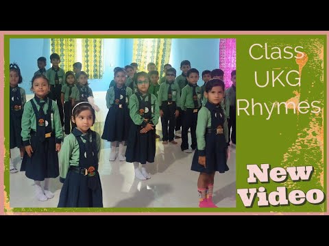 😍🤩 UKG Class Learning Activity New 🥰 | Rhymes Teaching For UKG Class ...