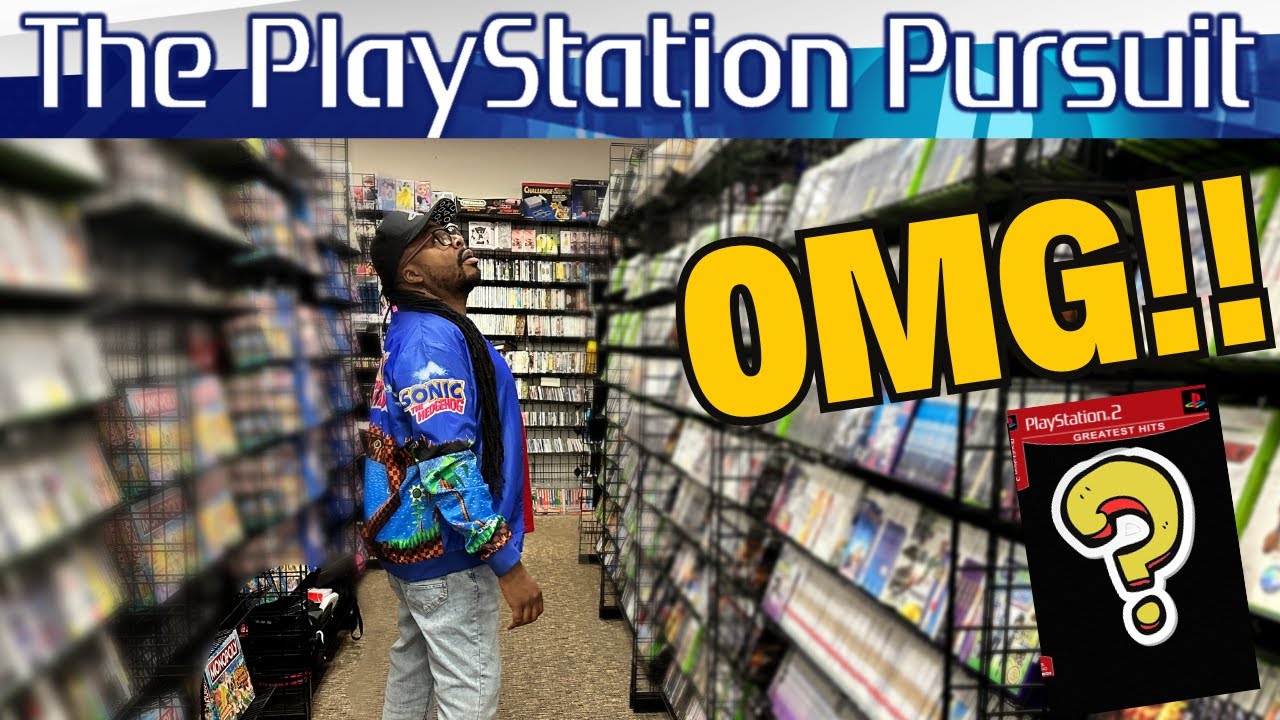 My Playstation Video Game Hunt ended with a surprise ! - YouTube