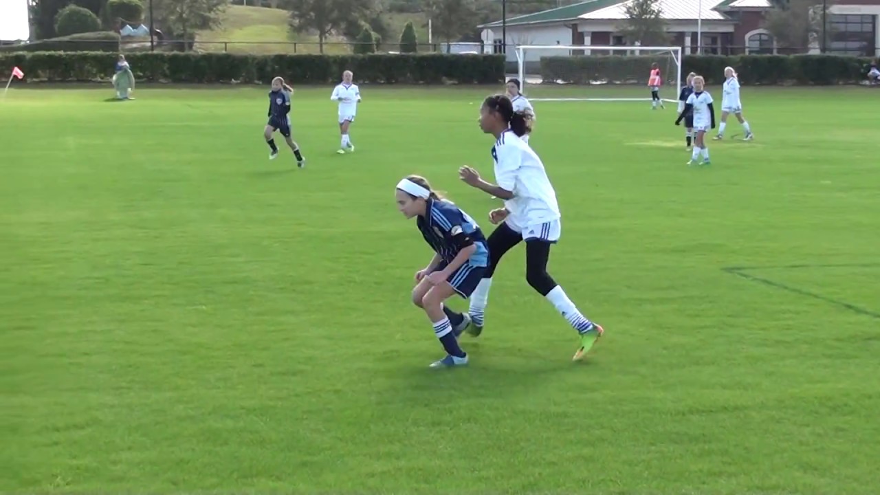2 - FLORIDA RUSH 05 RUSH I GIRLS Soccer Game 1-8-2017 (2nd Quarter ...