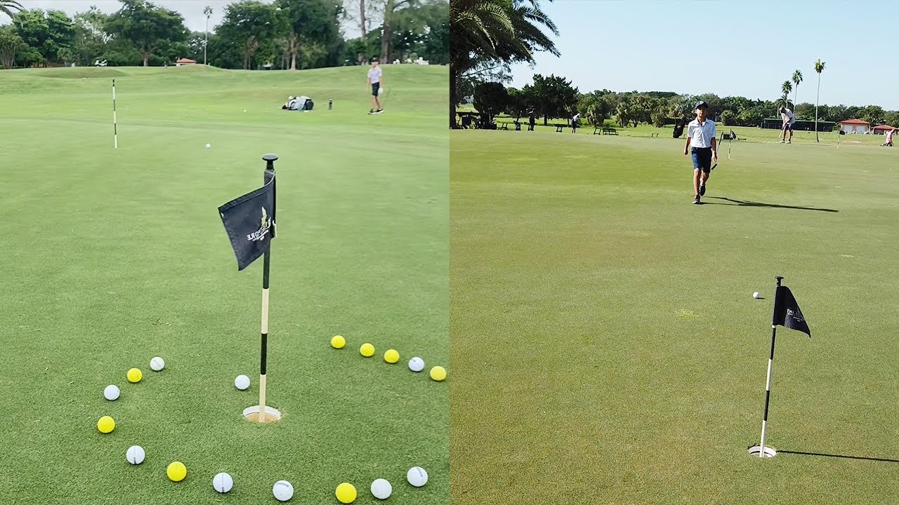 Young Golfer Showcases His Phenomenal Chipping & Putting Techniques ...