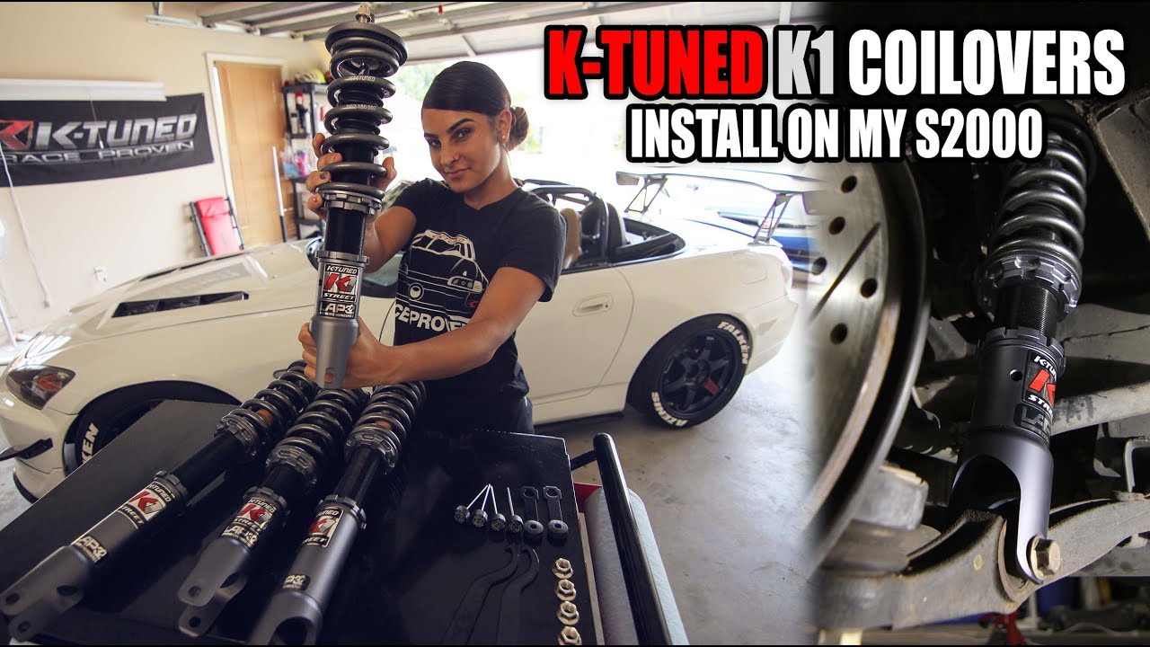 S2000 K-TUNED K1 COILOVER INSTALL - YouTube