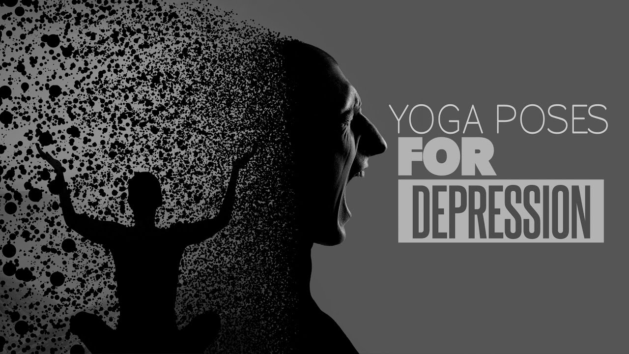 5 Yoga Poses to Fight Depression via CurejoyYoga - YouTube